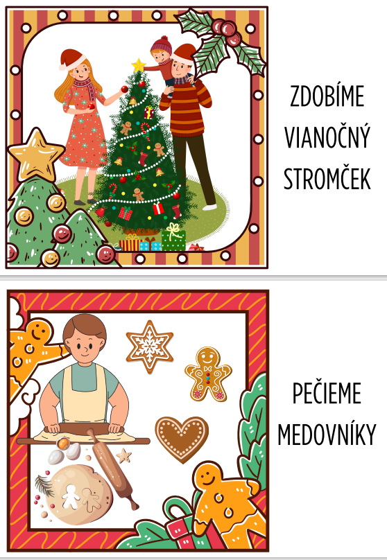 Vianoce, príprava na Vianoce - Slovenský Jazyk | UčiteliaUčiteľom.sk